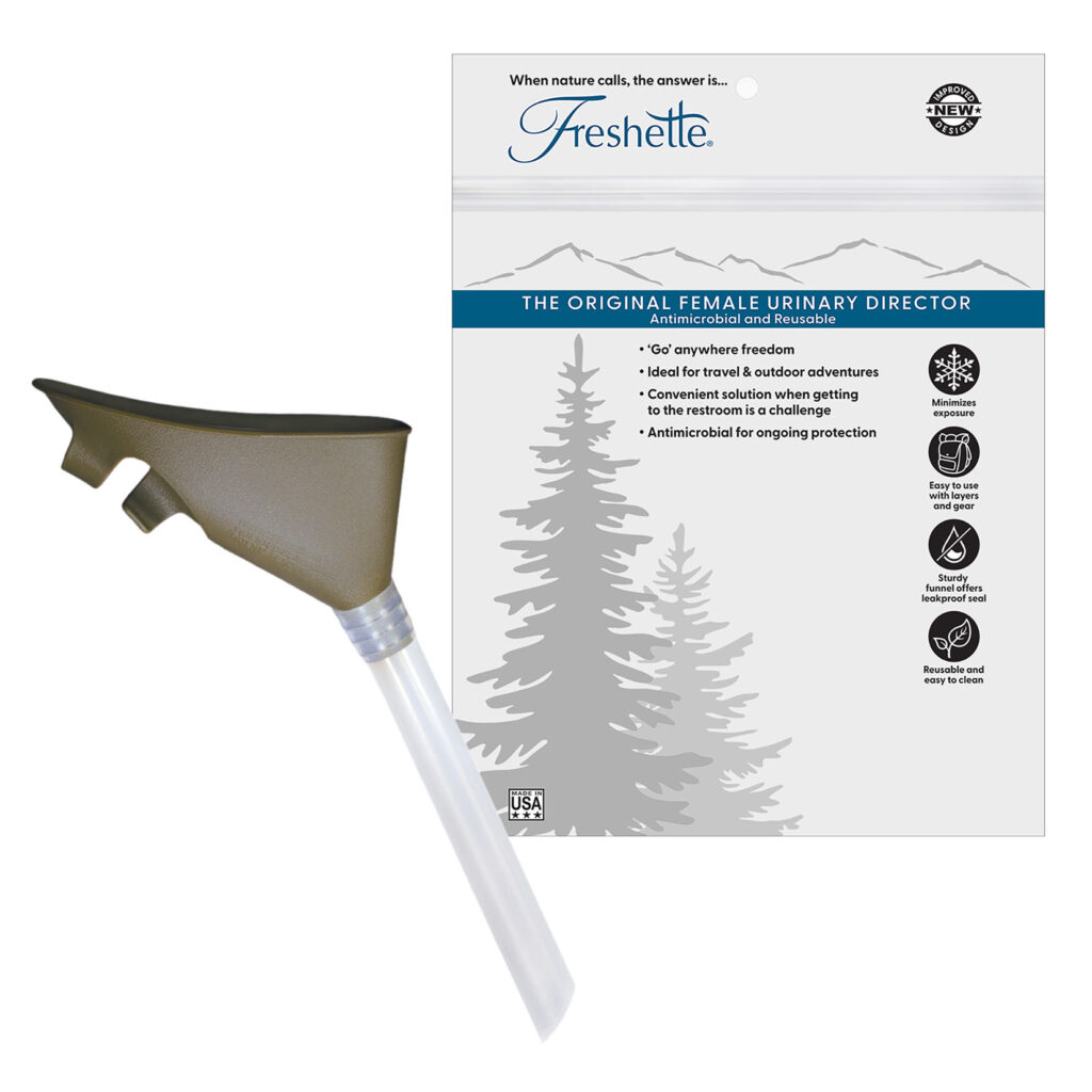 Sports & Travel Freshette with 36" Tube - Antimicrobial Reusable Pee ...